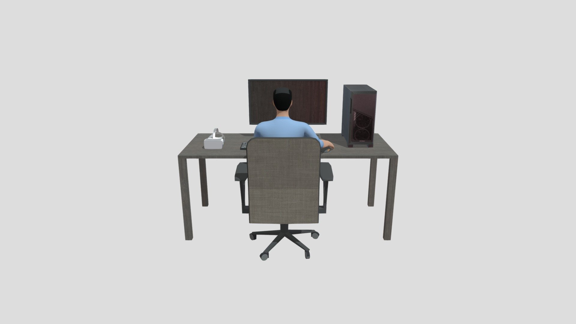 Computadora - 3D model by macarrion4 [8b626cf] - Sketchfab
