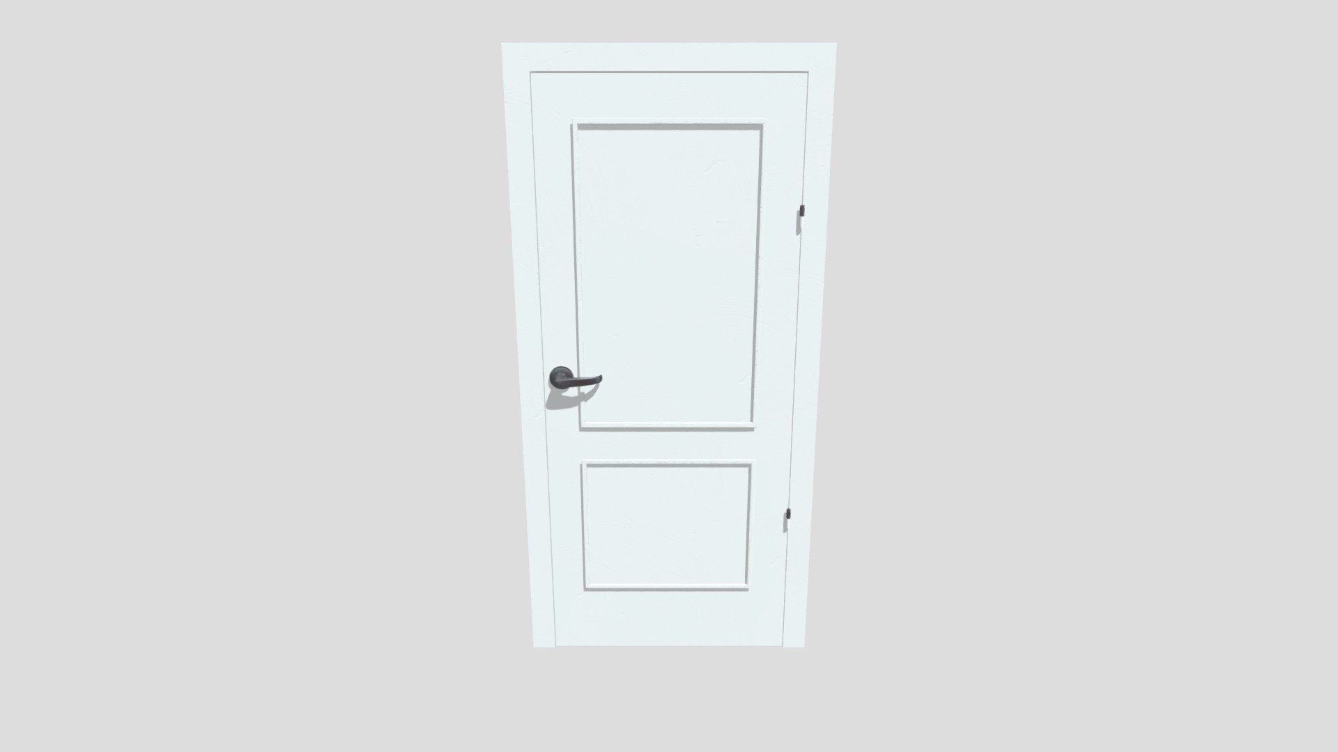 Low Poly Wooden Door - 3D model by Artyooooom [8b627fa] - Sketchfab
