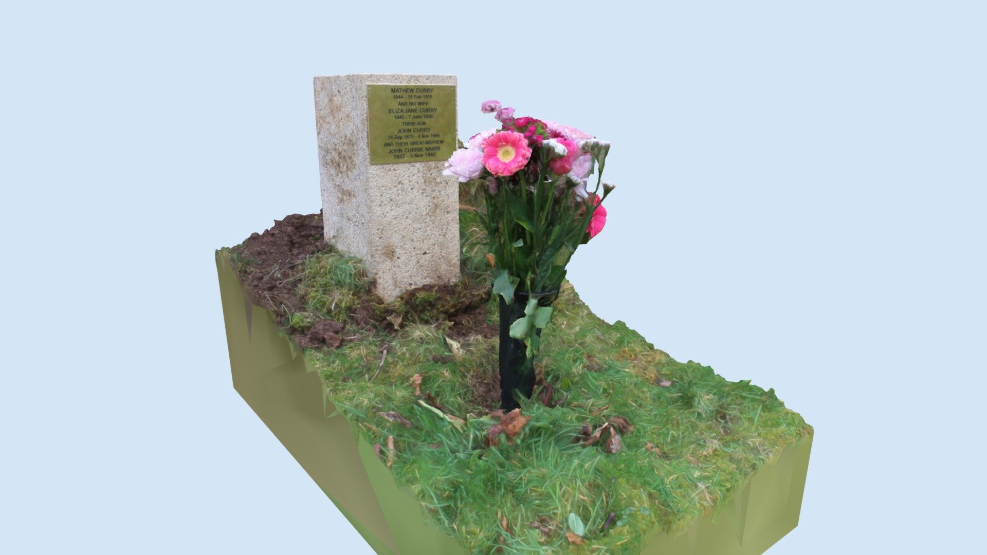 Curry Family Plot, Greenock - 3D model by Bob Currie (@mooreheadmodels) [8b62d1c] - Sketchfab