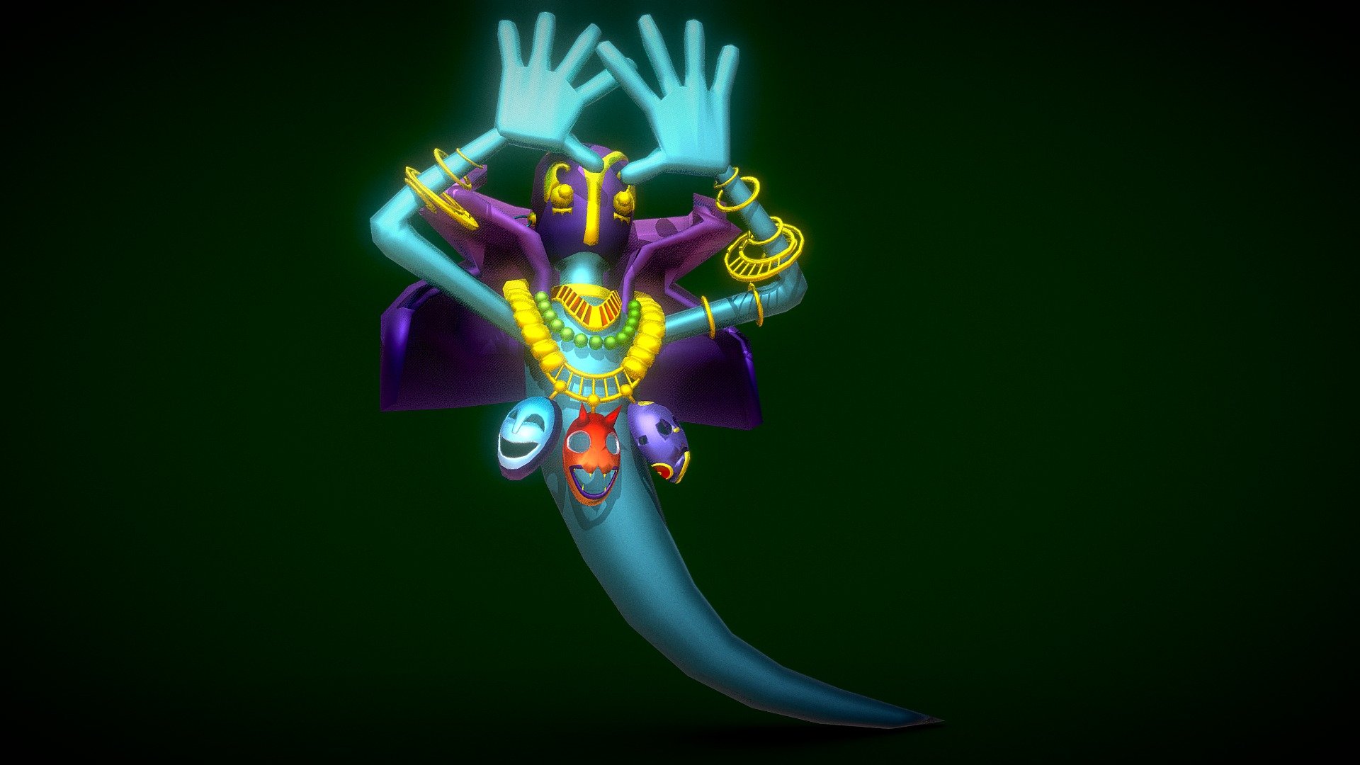 Grand Tiki Elder (DMVR.2) - Buy Royalty Free 3D model by Yanez Designs ...