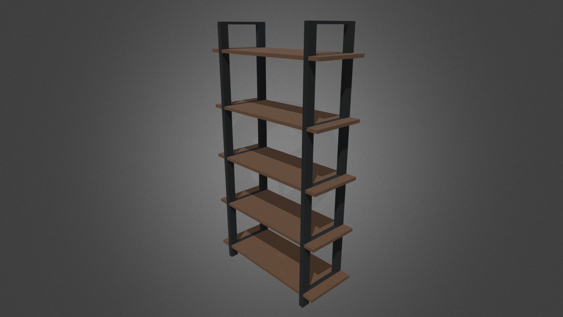 Joyce Bookcase - Download Free 3D model by Purple Ark Studio ...