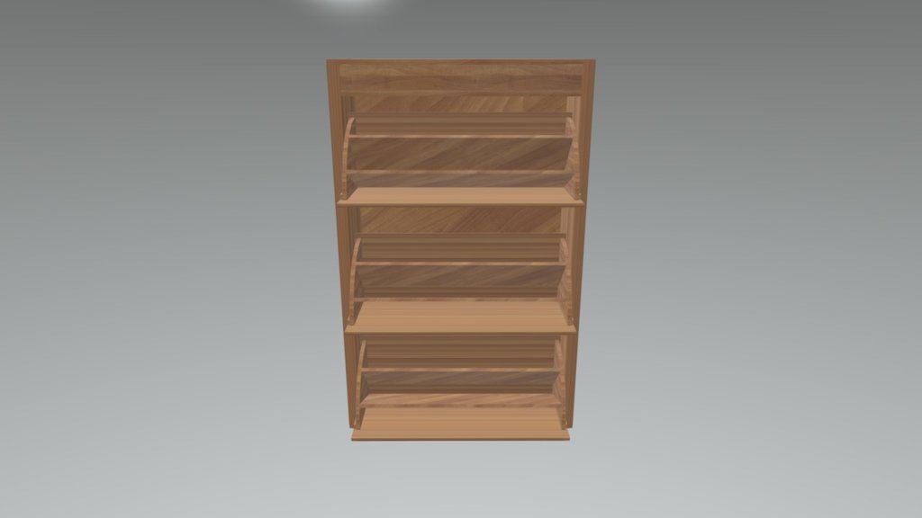Shoe Rack - Download Free 3D model by Manoj Bhandari (@ManojBhandari ...