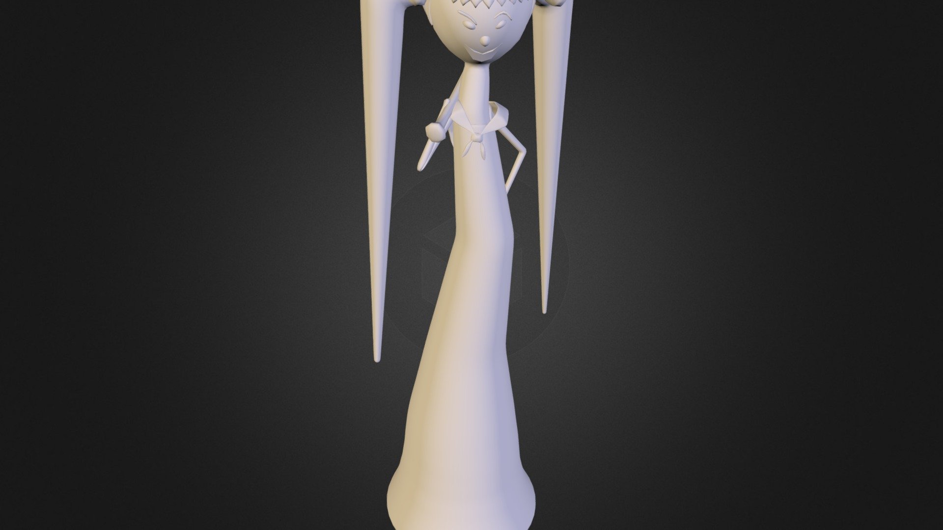 Rage girl - 3D model by KaterinaFateeva [8b670cd] - Sketchfab