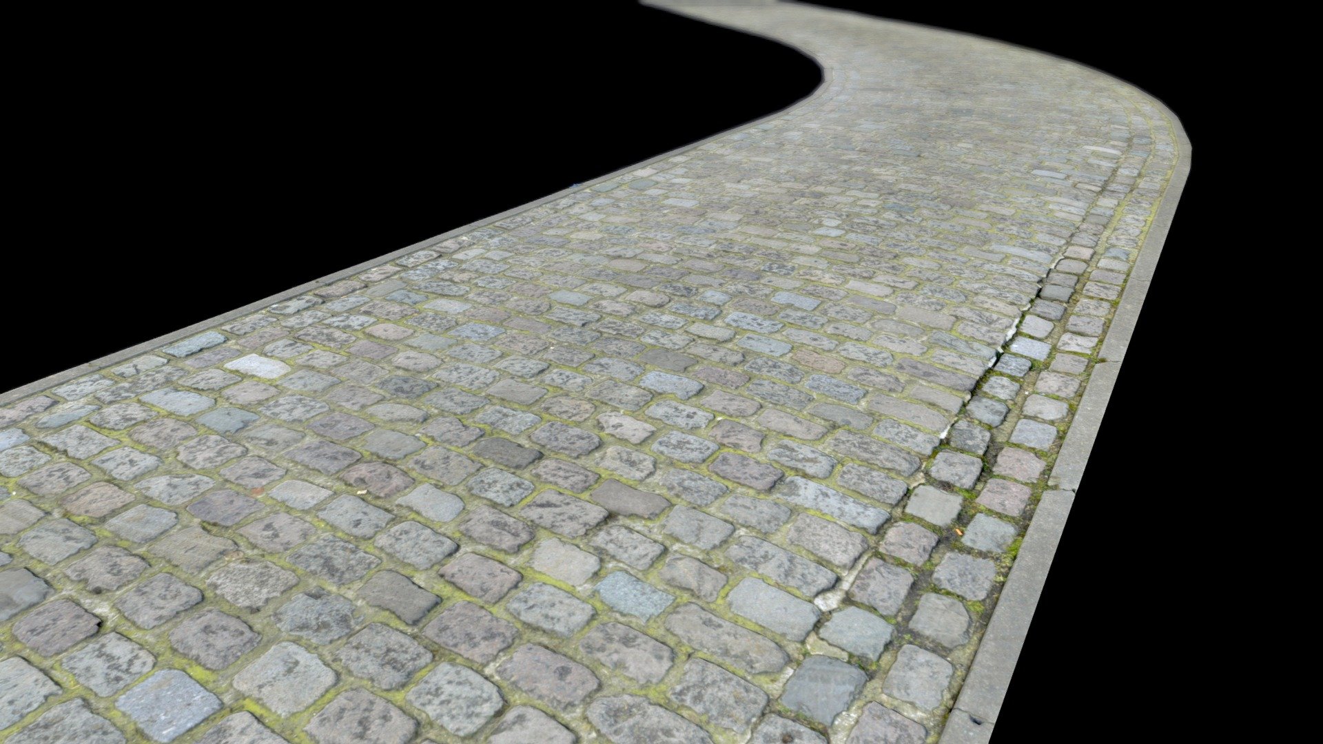 Curved Medieval Cobblestone Road Scan - 3D model by Indy Sarlet (@indy ...