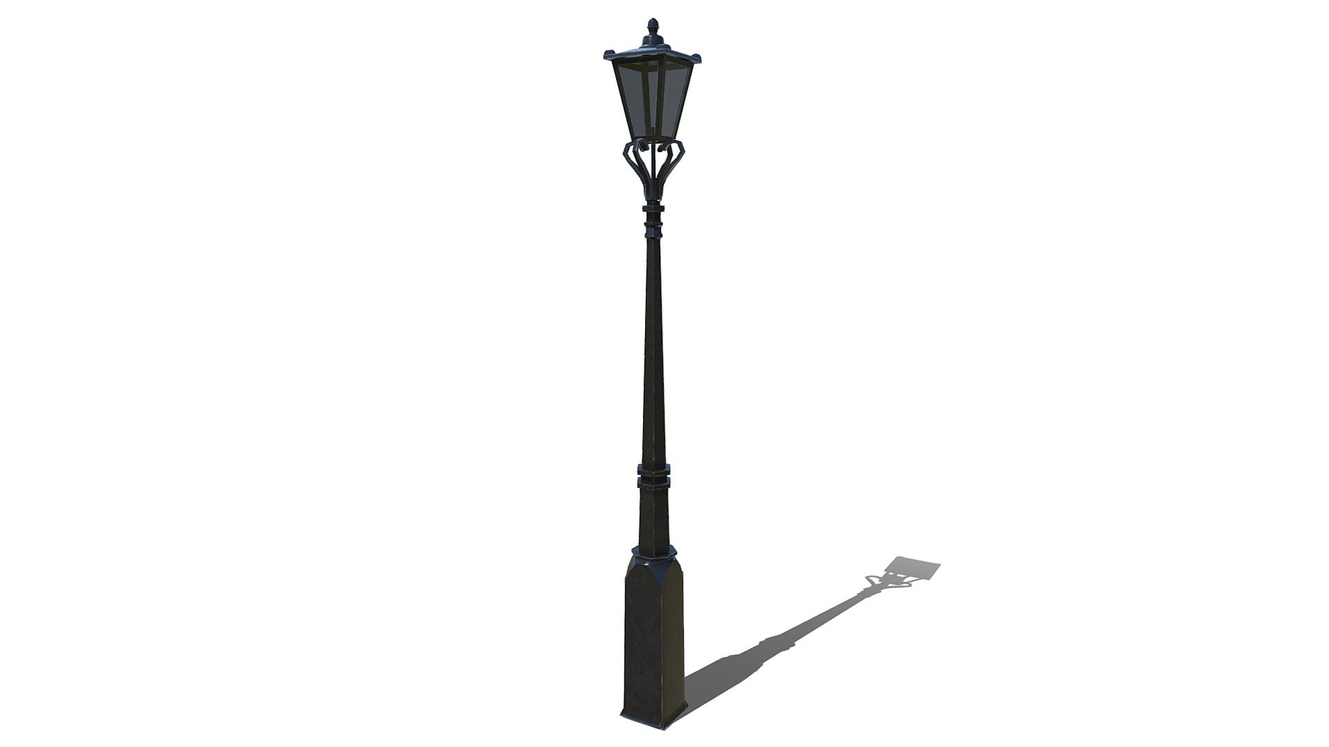 Traditional Street Light / Lamppost - Buy Royalty Free 3D model by ...