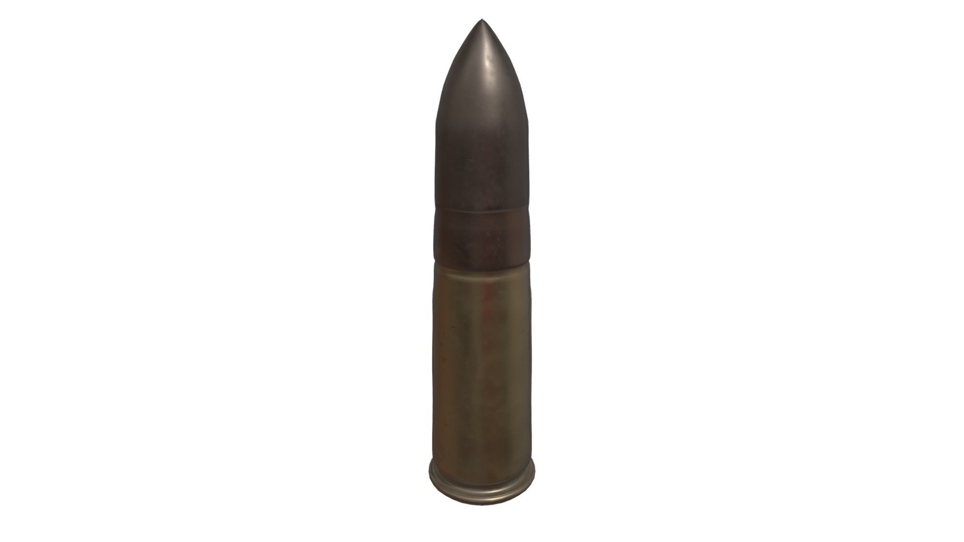 World War 1 37 mm Artillery Shell - Download Free 3D model by ...