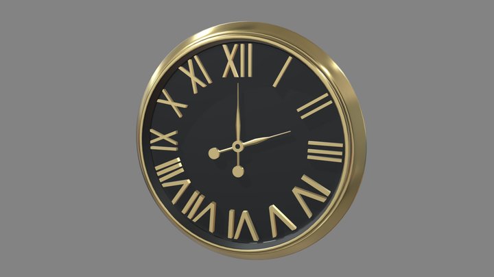 Clock 3D models - Sketchfab