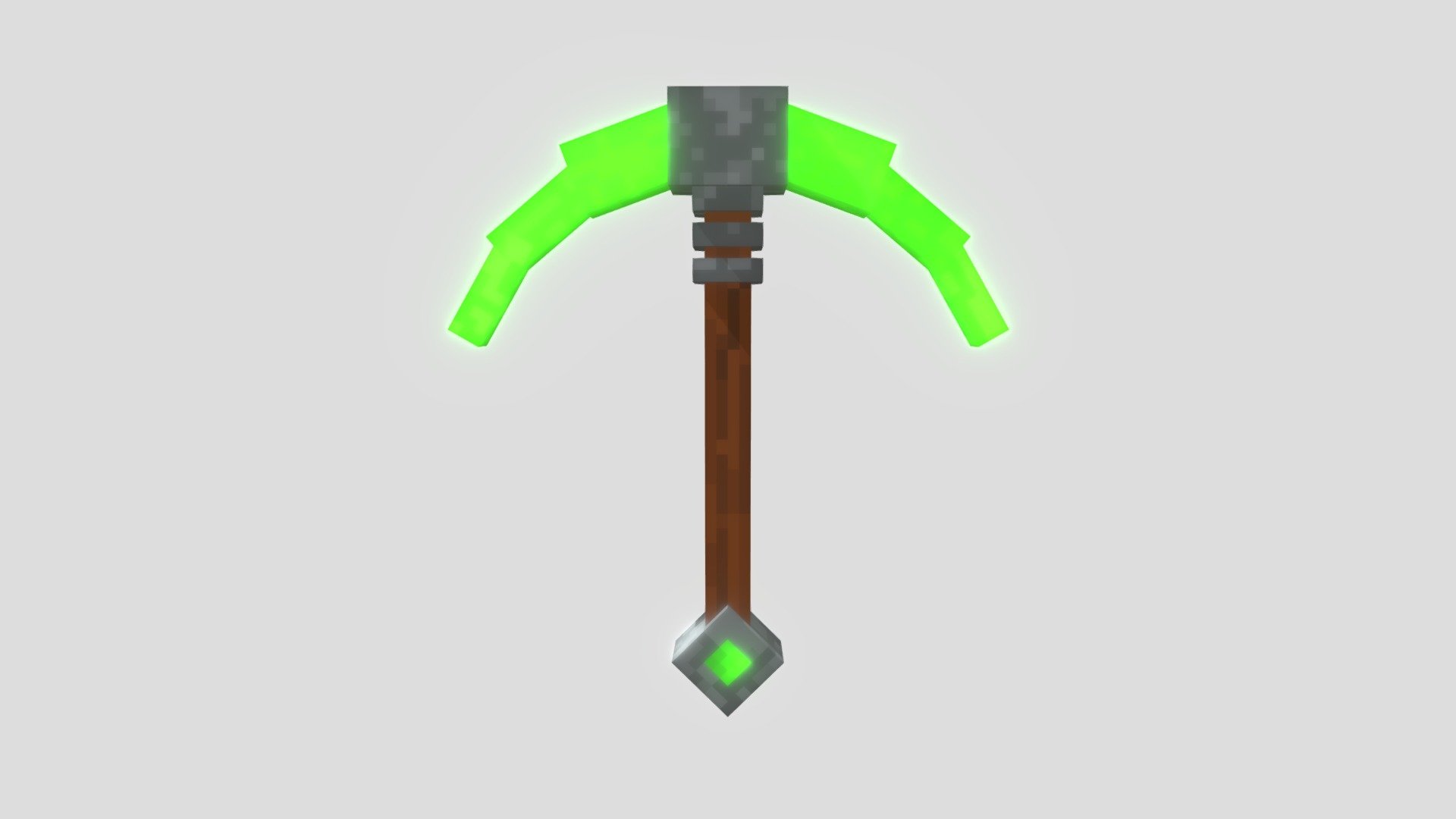 pickaxe - 3D model by Matt Alexander (@Matt-Alexander) [8b6df08 ...