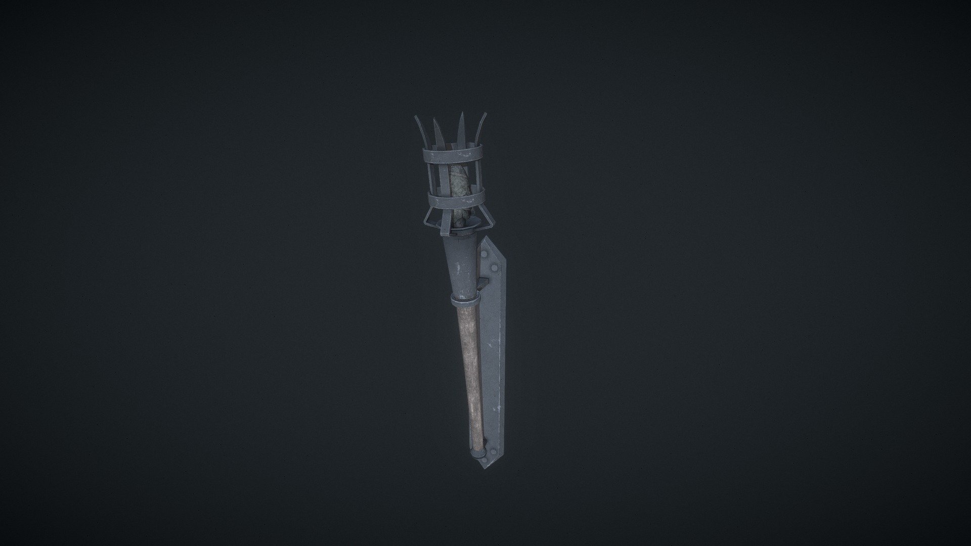 Gameready medieval-dungeon Torch - Download Free 3D model by Rostokino ...