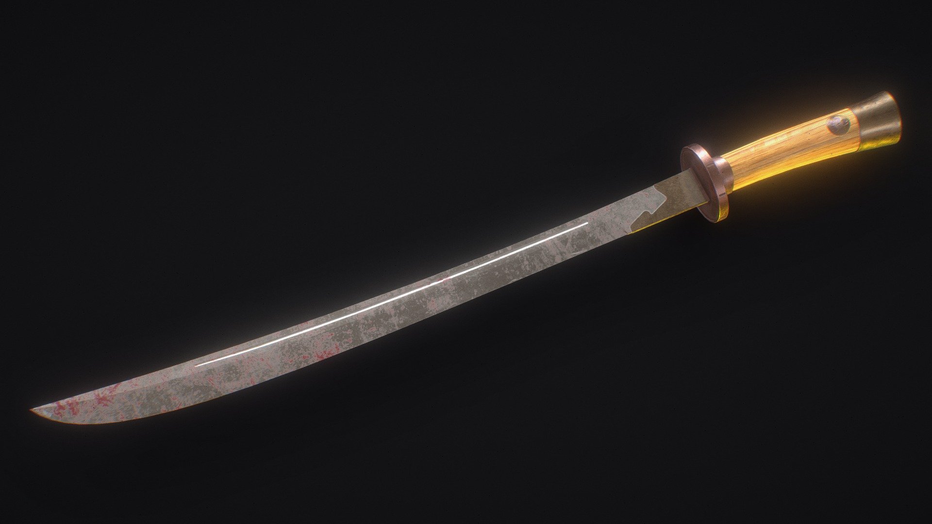Curved Blade - Buy Royalty Free 3D model by re1monsen [8b71e24 ...