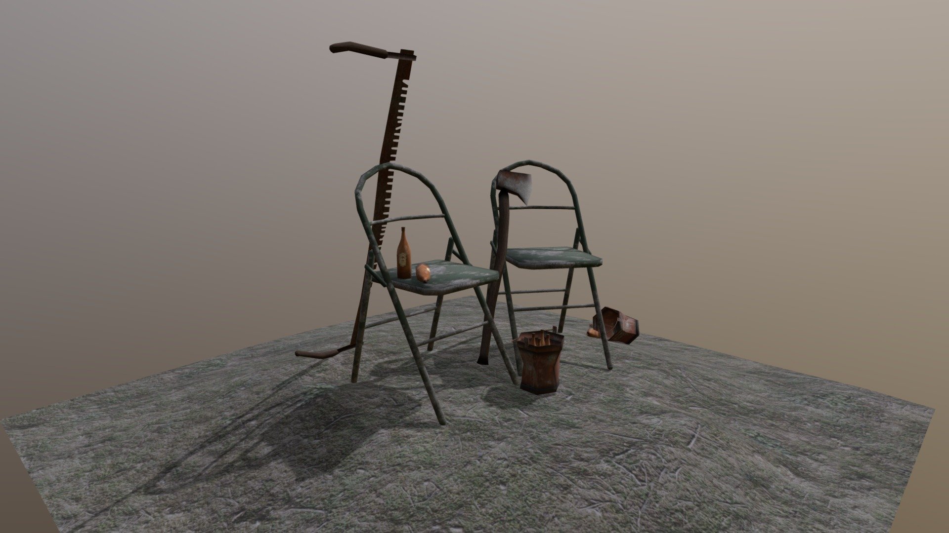 3 simple props DAE - 3D model by Hashnuken21 [8b73123] - Sketchfab