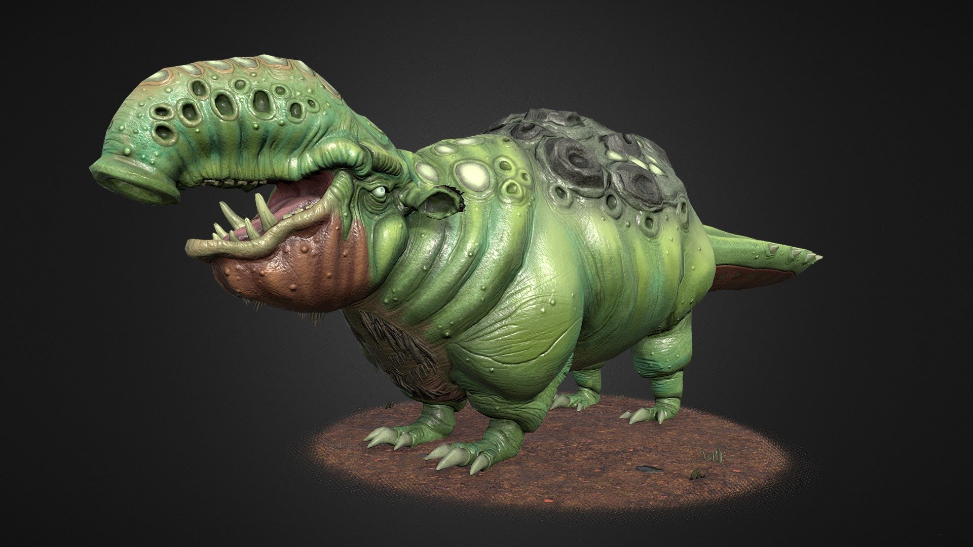 Corpse Pig - 3D model by Raz (@RazCaro) [8b76575] - Sketchfab