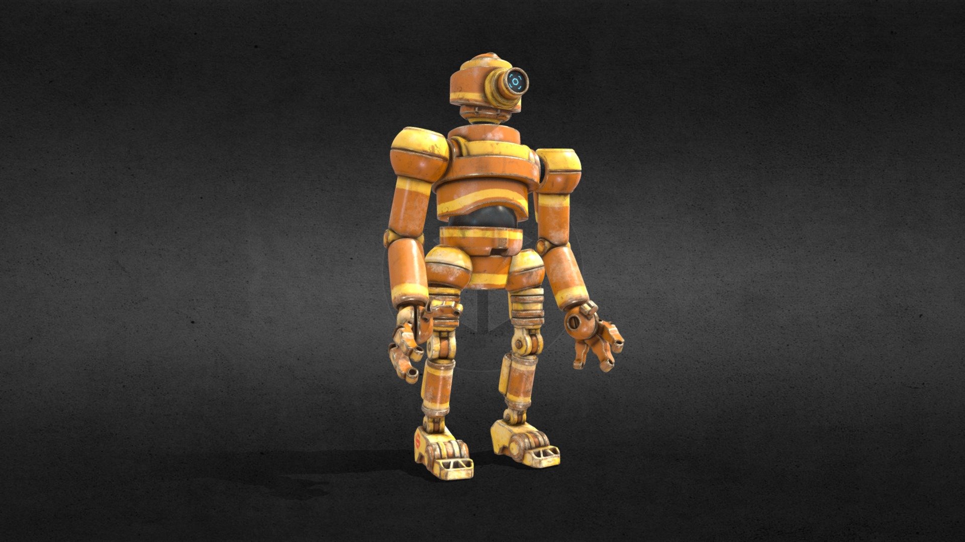 Rusty Droid V2.0 - Buy Royalty Free 3D model by stevetalkowski [8b77d8b ...