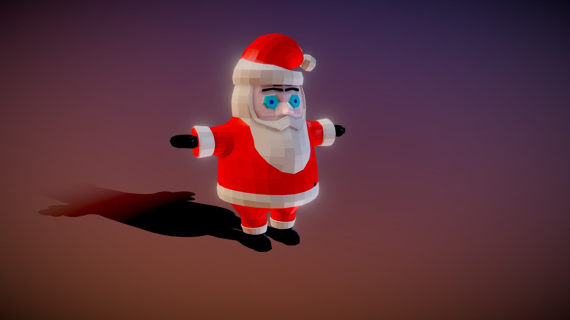 Santa_Dancing - 3D model by jeanpierre3d [8b77f0f] - Sketchfab