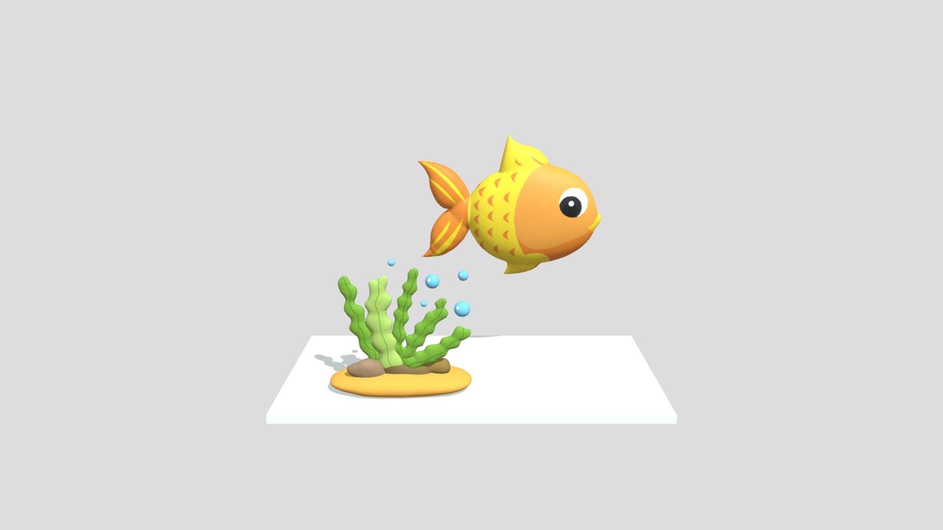 Ikan - 3D model by levikezia89 [8b7978b] - Sketchfab