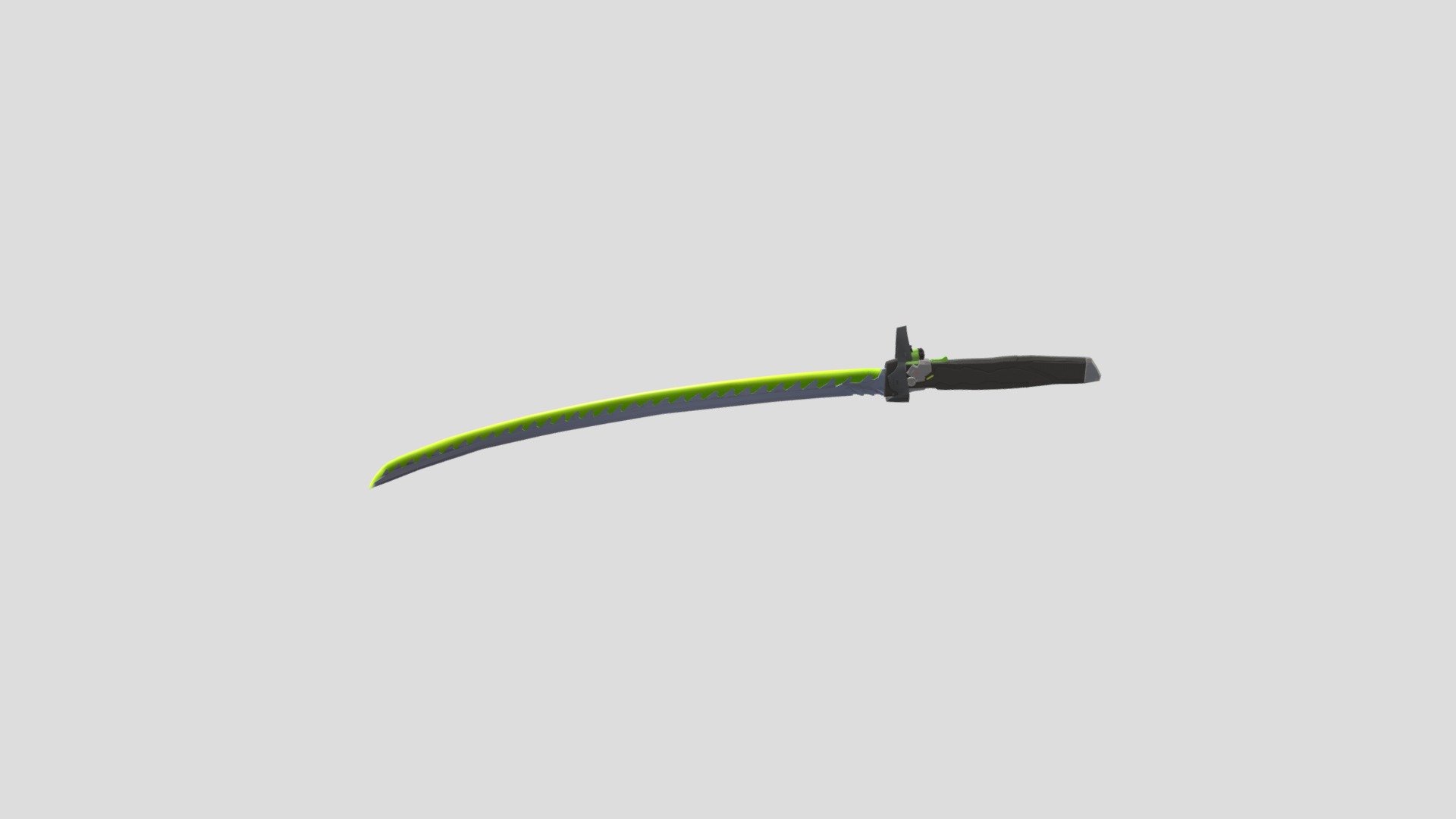 Genji Sword - 3D model by thomson_isbister [8b79d50] - Sketchfab
