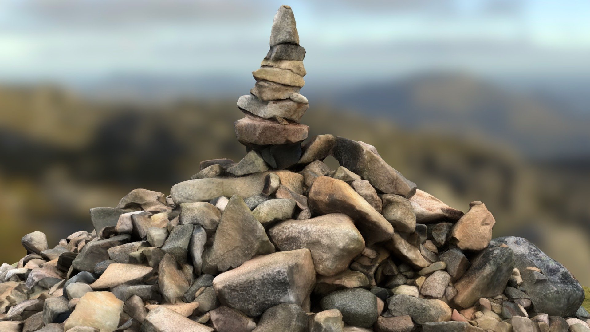 Cairngorms Cairn - Download Free 3D model by Megalith Archive (@megalitharchive) [8b7a4dc ...