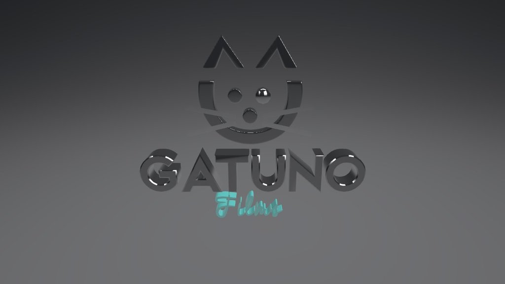 Gatuno Films logo 3D - 3D model by rubbernat [8b7a6ca] - Sketchfab