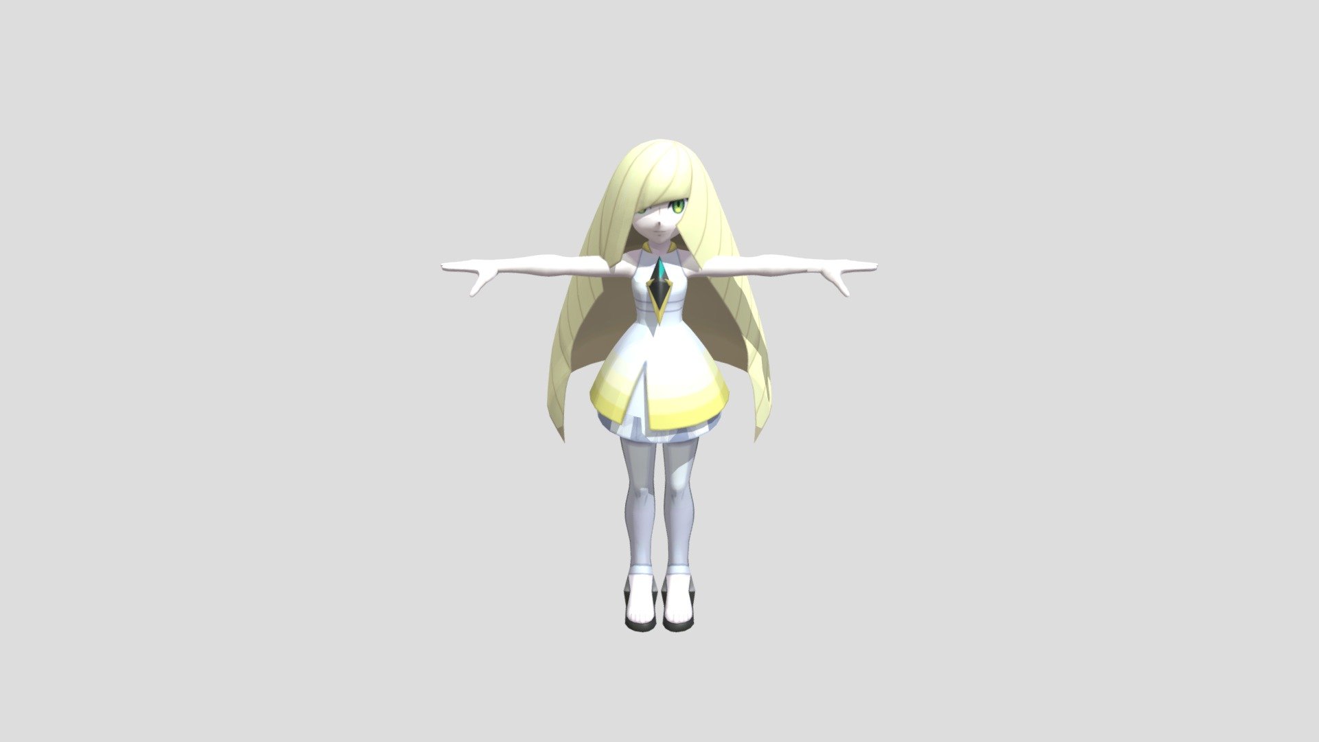 Pokemon Sun&Moon 3DS Lusamine - Download Free 3D model by JackTheOhio (@ijackprovostjr) [8b7b2c3 ...