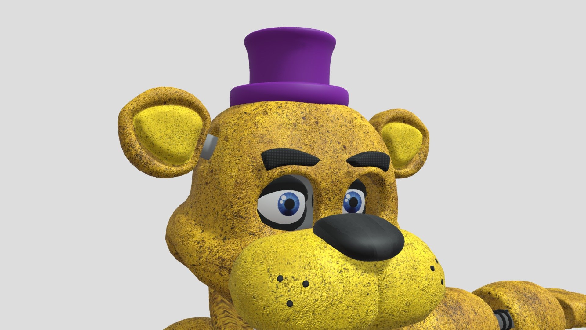 Fredbear_fnaf (1) - 3D model by strsmith49 [8b7c724] - Sketchfab