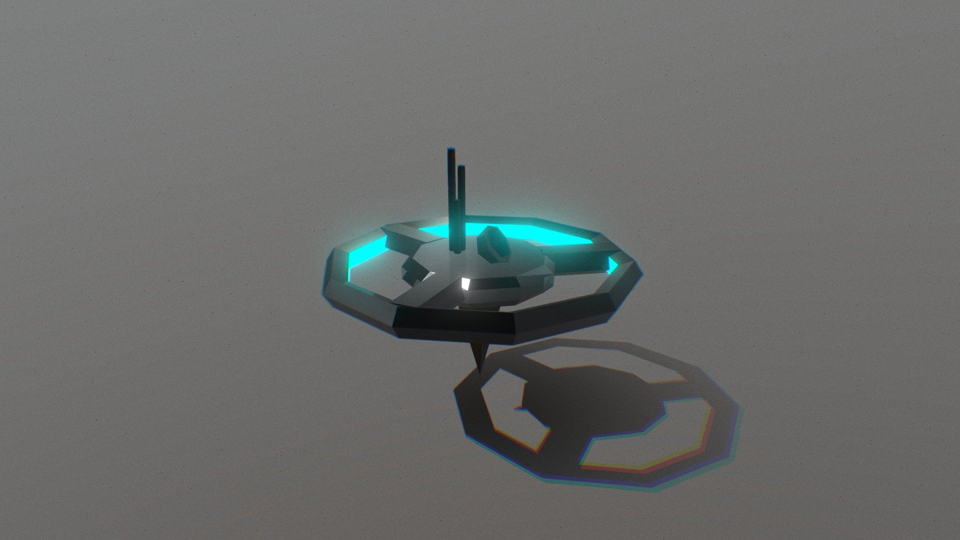 Low- Poly Space Station For Low-poly Games - Download Free 3D model by ...