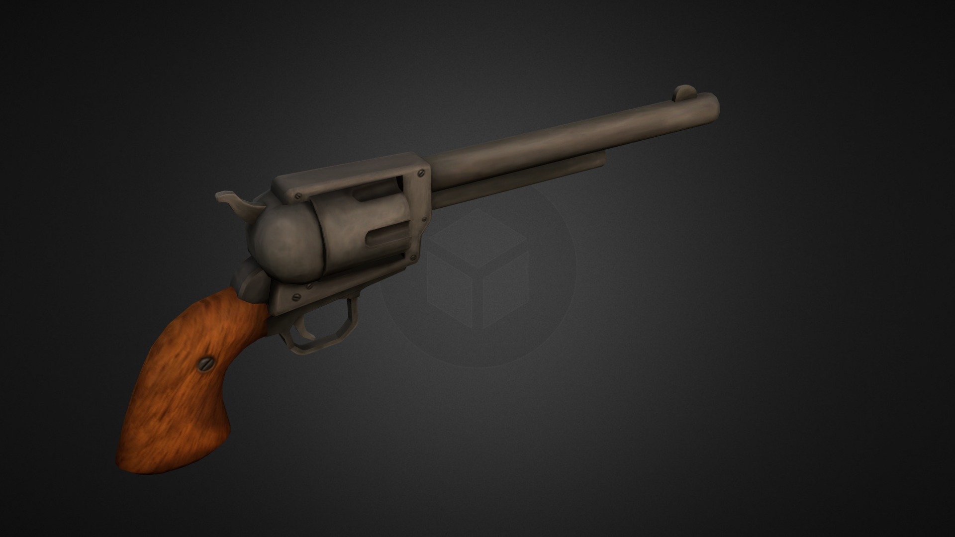 Colt Single Action Army Revolver - 3D model by Ossie Nejat ...