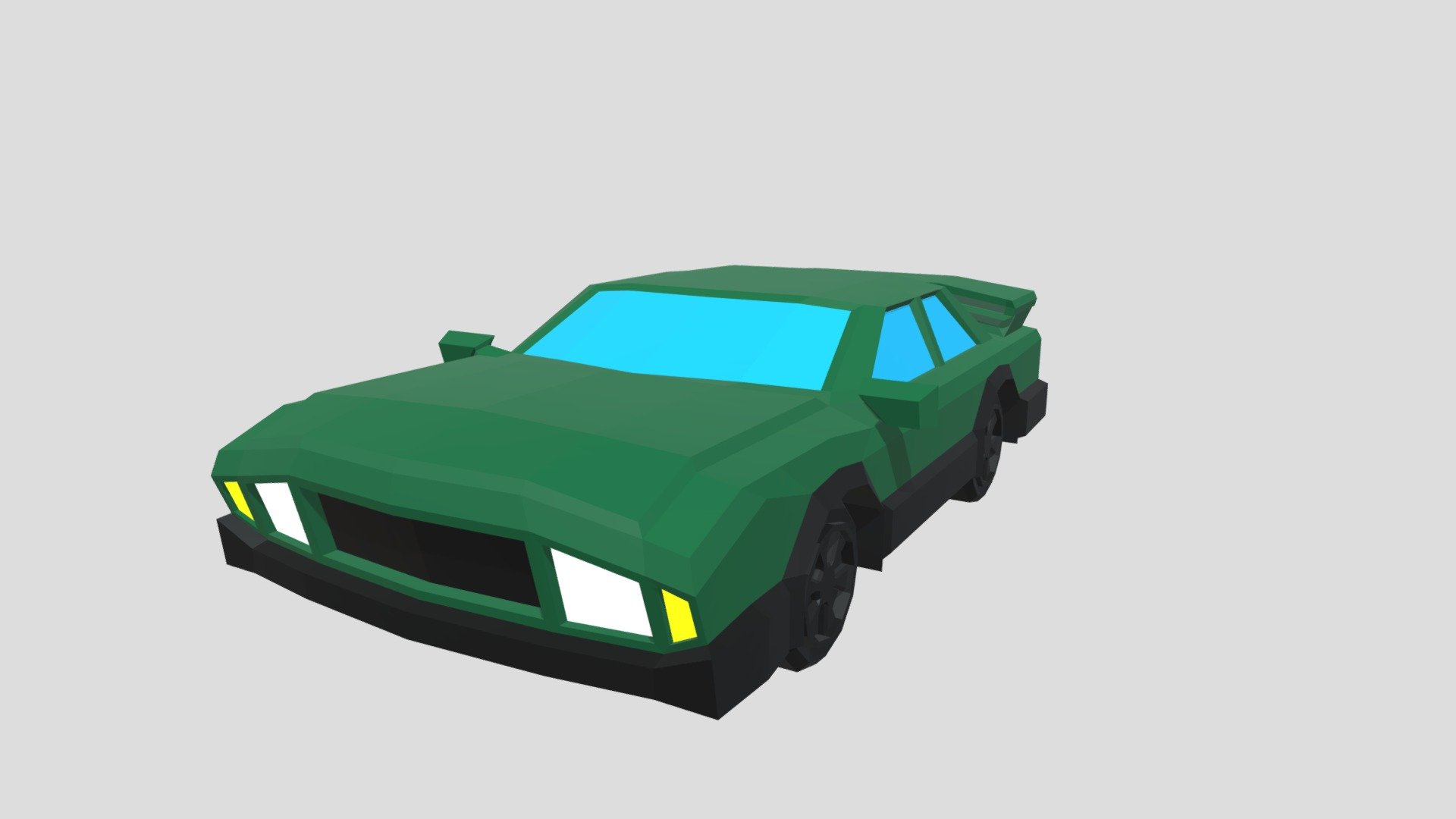 Low poly car - 3D model by blaze71643 [8b7ec55] - Sketchfab