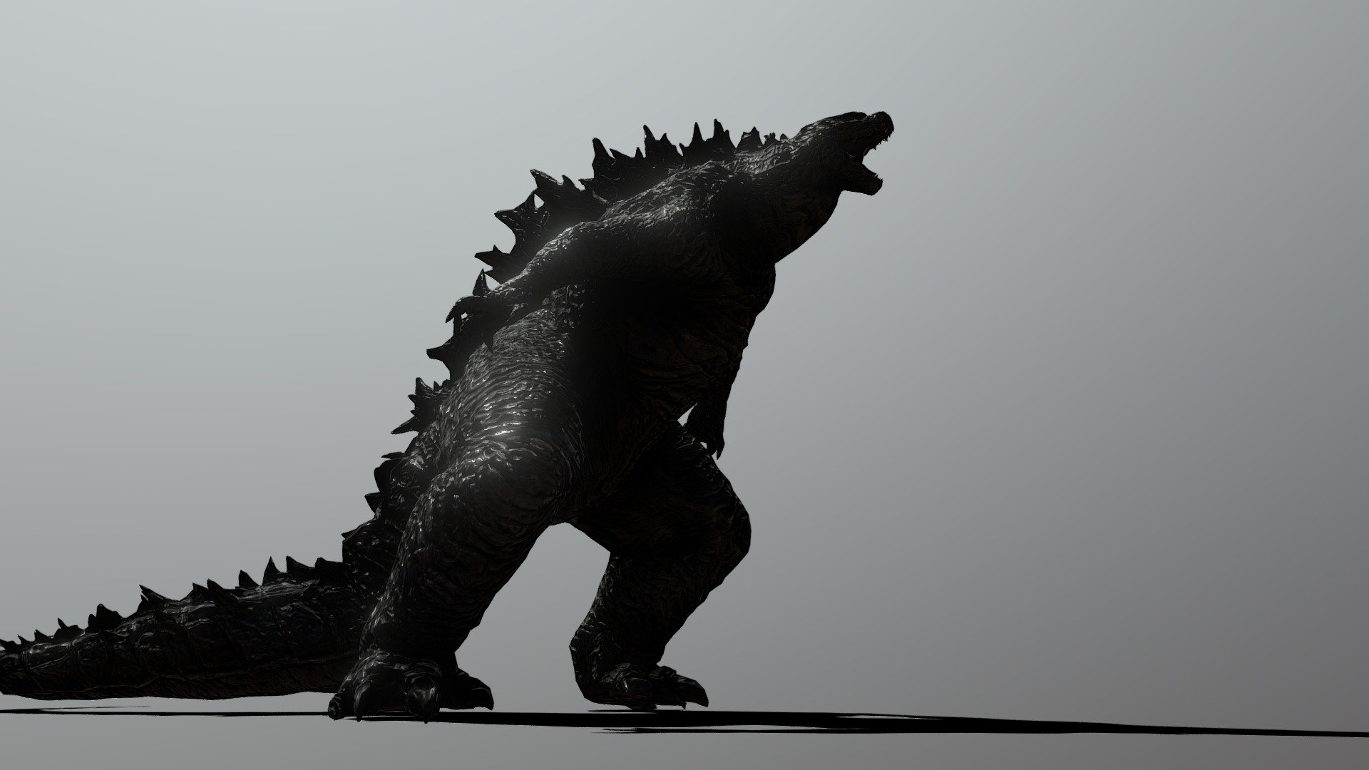 Godzilla - Download Free 3D model by ArachnoBoy (@vang807) [8b7f892 ...