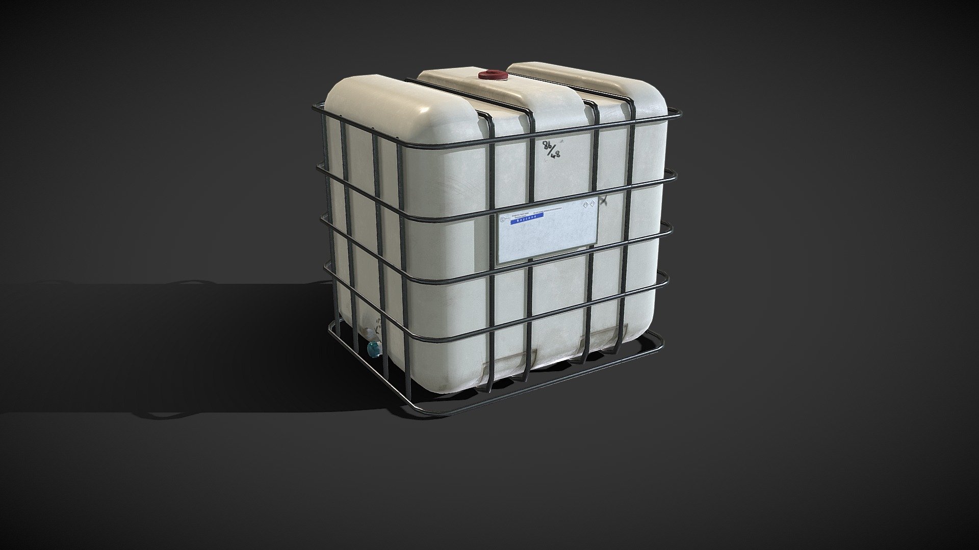 IBC Container - Download Free 3D model by tboiston [8b80338] - Sketchfab