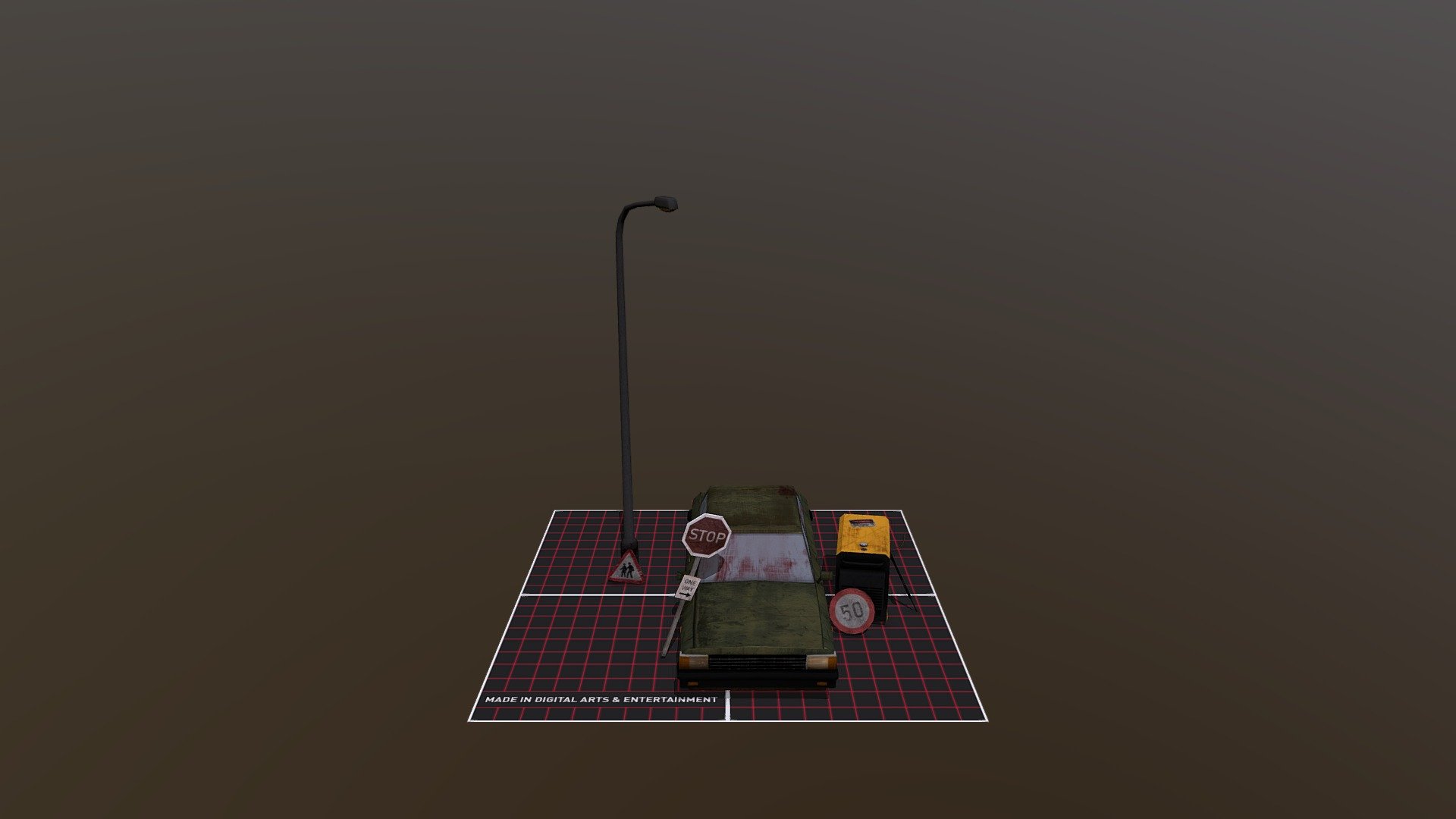 5 Zombie Scene props DAE - 3D model by Jasper_Caerels [8b803bf] - Sketchfab