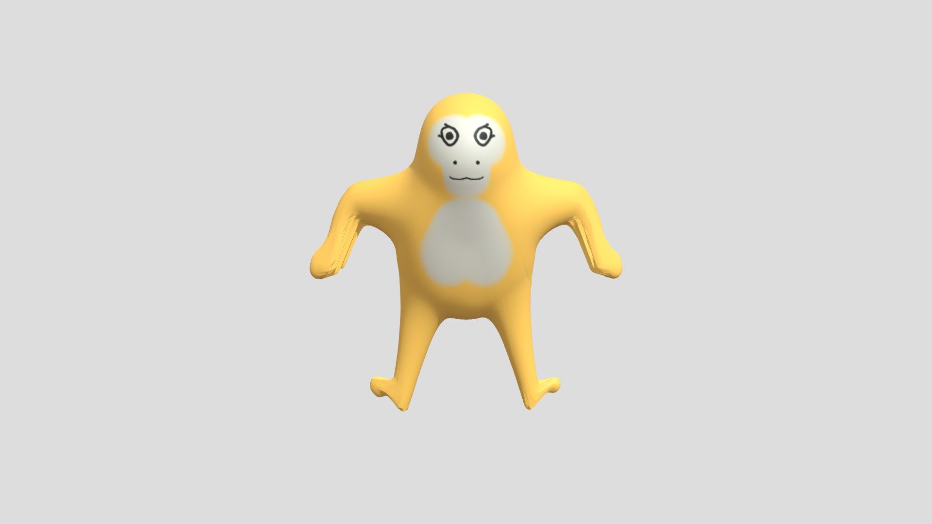 Monke 3d Model By Randombuilderguy76 Eamonkk1 [8b81a35] Sketchfab