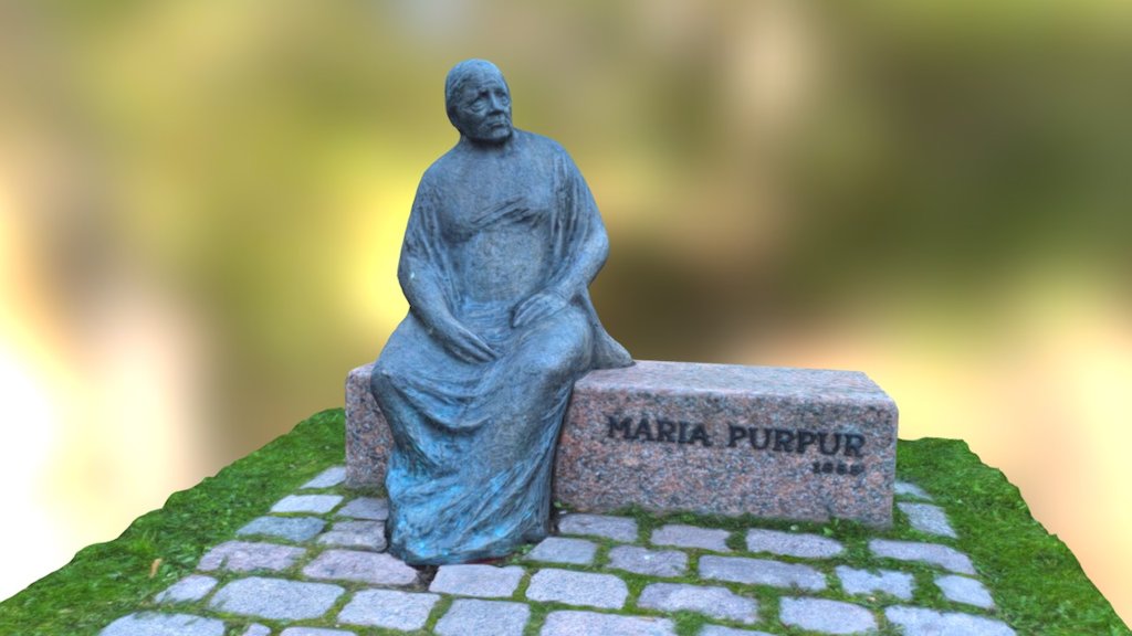 Maria Purpur by Juta Eskel 1999 @ Kotka - 3D model by Ari Ellert ...