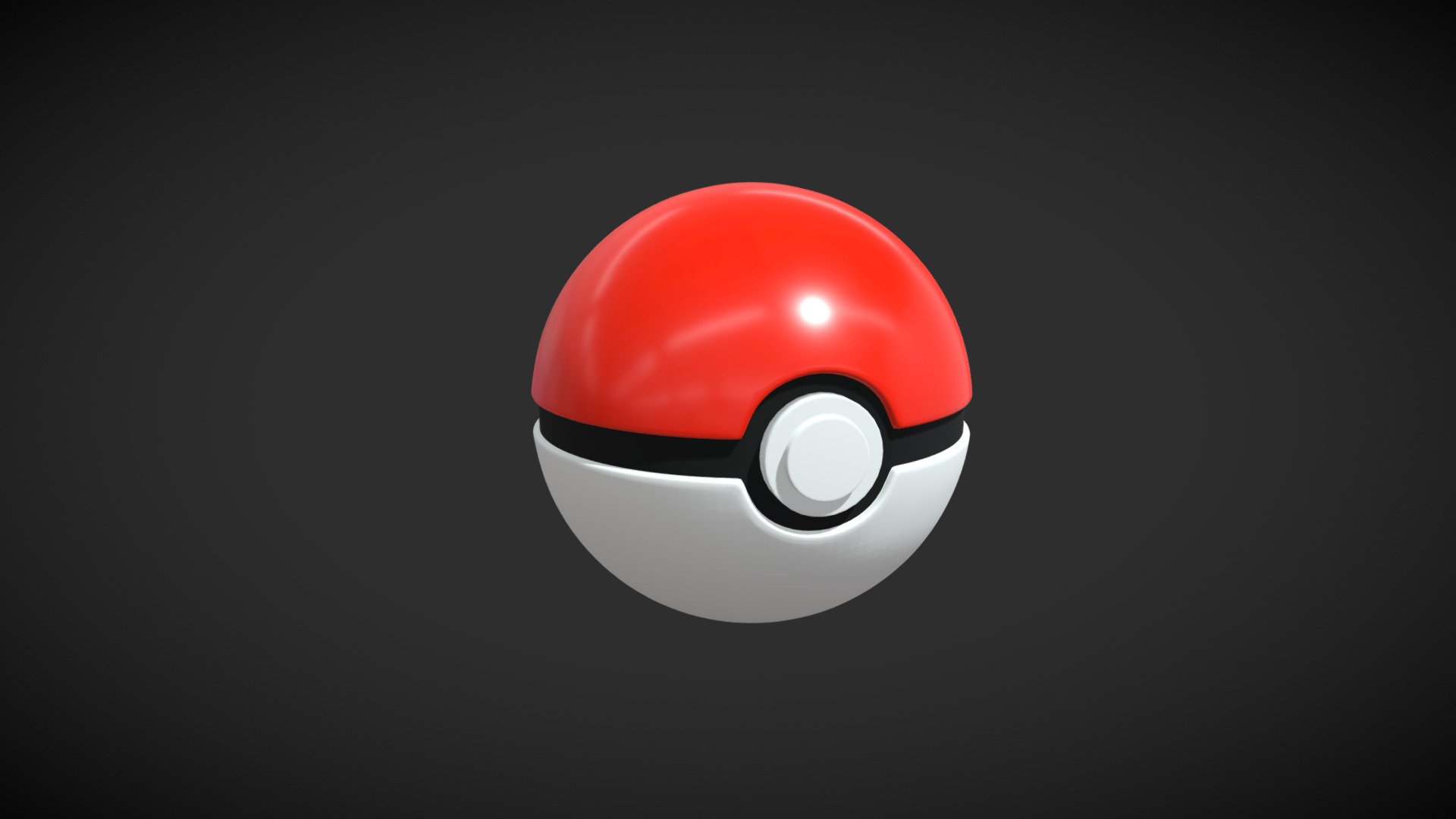 Classic Pokeball - 3D model by Brutebandit [8b81fc6] - Sketchfab