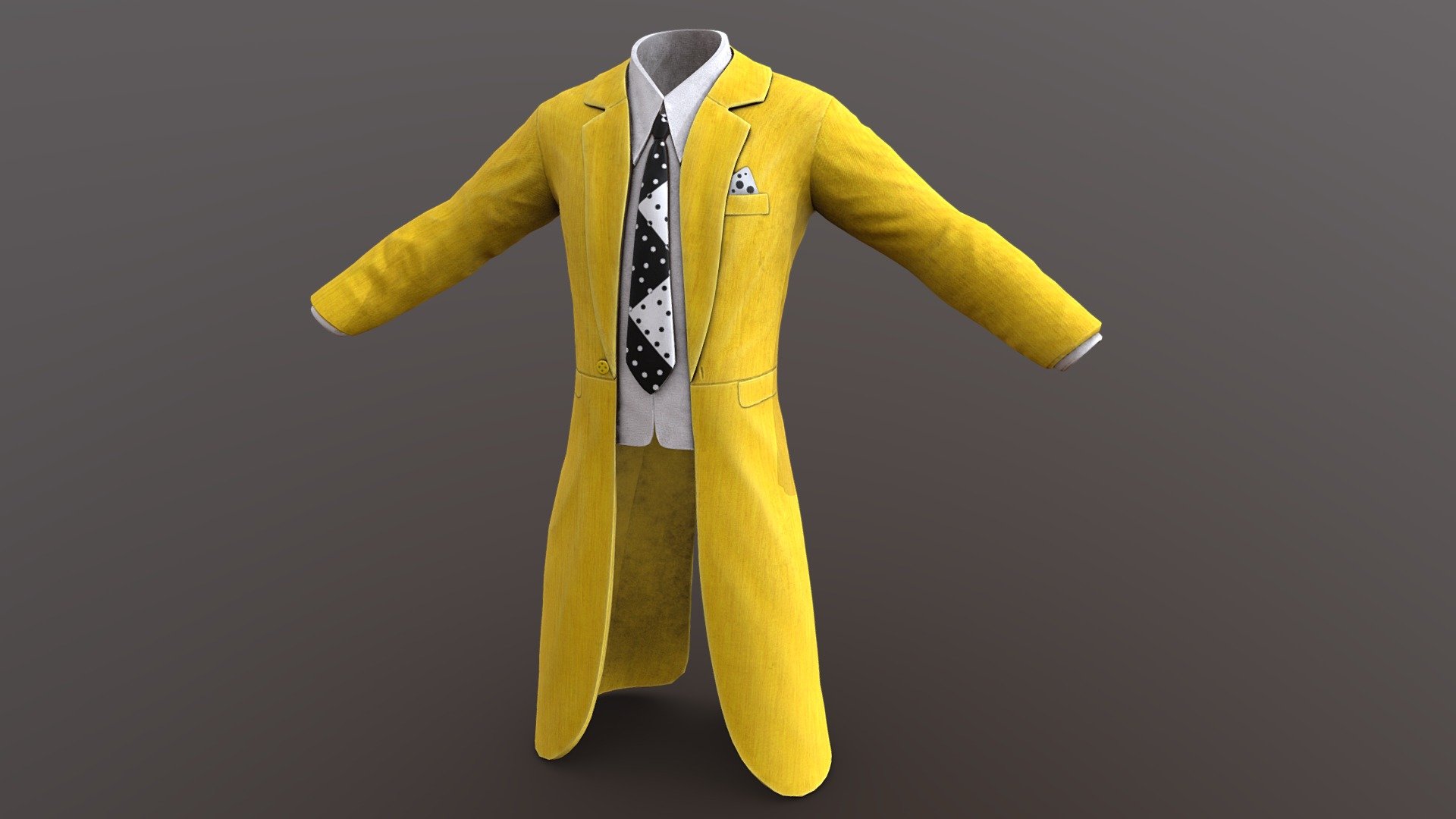 Yellow Suit - 3D model by Darian (@odieman) [8b831f4] - Sketchfab
