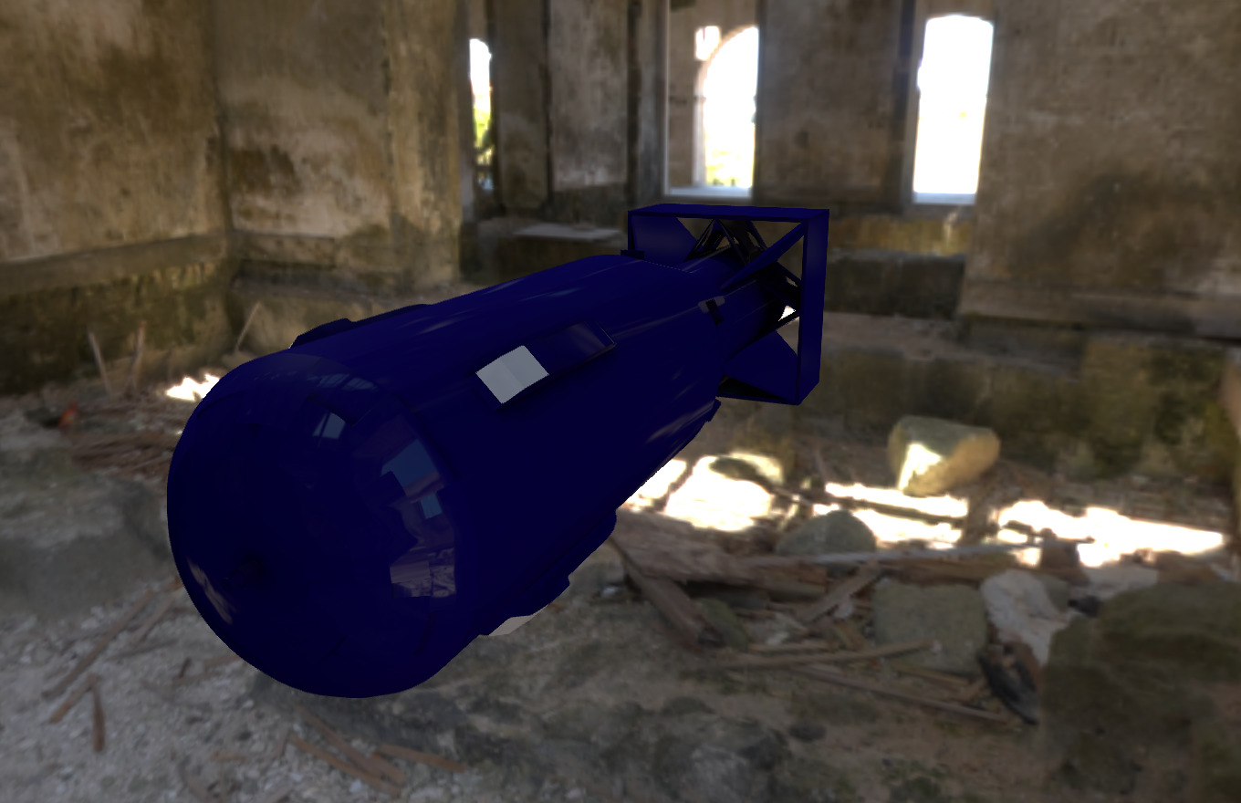 KSP Little boy nuclear bomb WIP V2 - 3D model by Carcharoth [8b8409d ...
