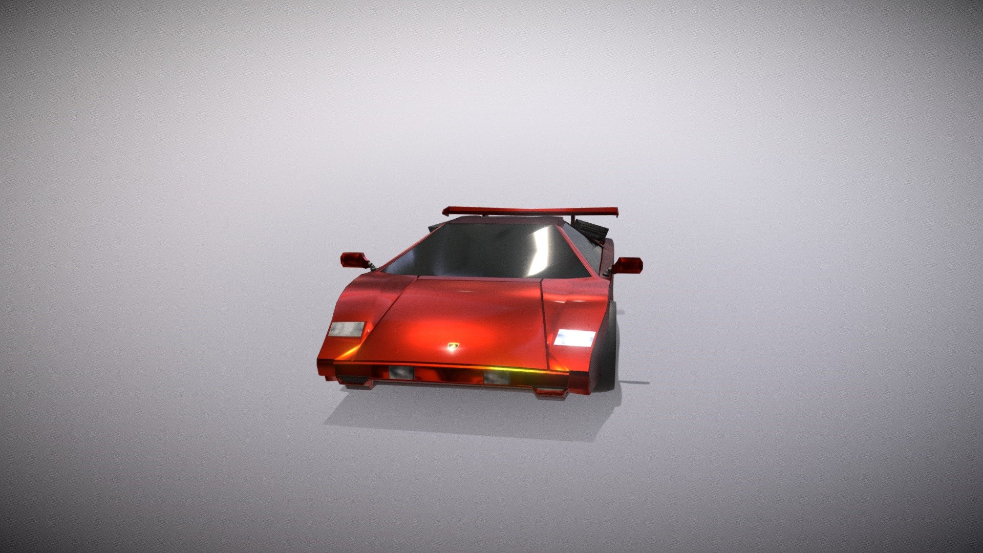 Lamborghini Countach - 3D model by Thomas.Thielemann [8b847af] - Sketchfab