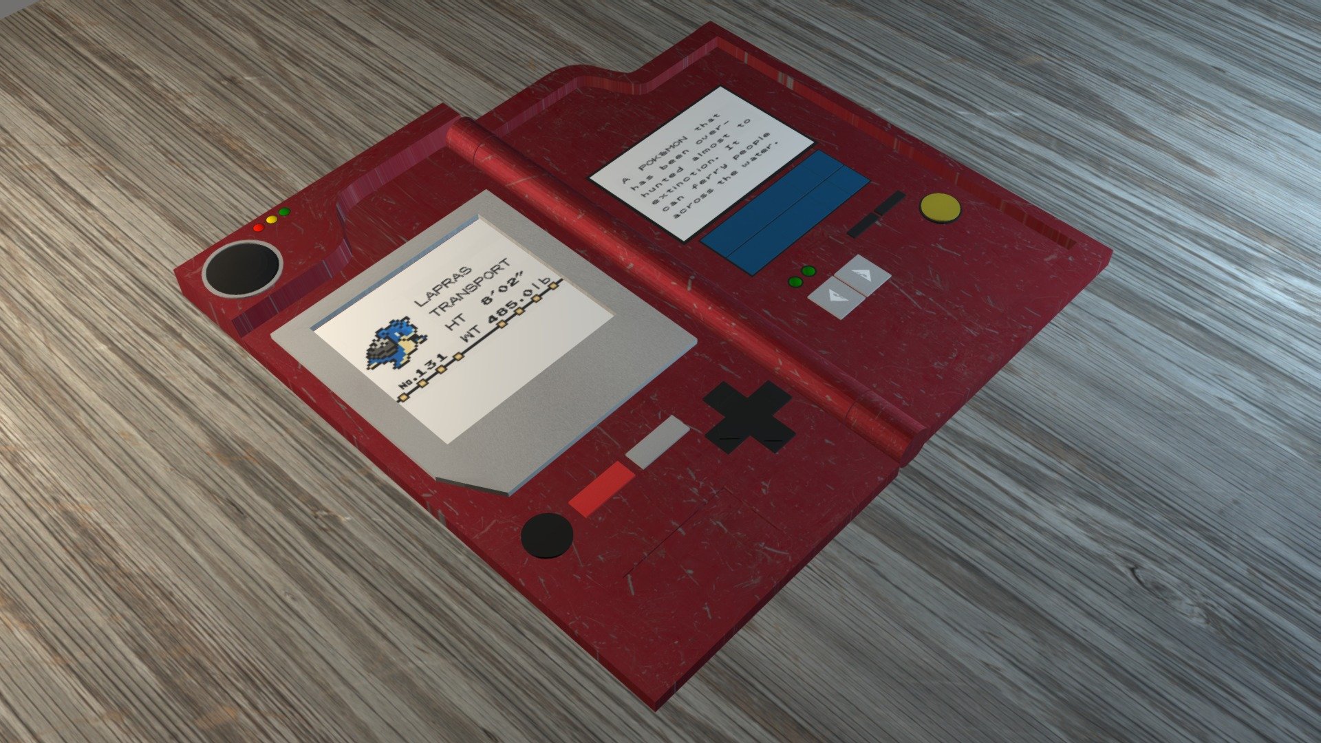 Pokédex 1ª Generación - Download Free 3D model by Artist Cone ...