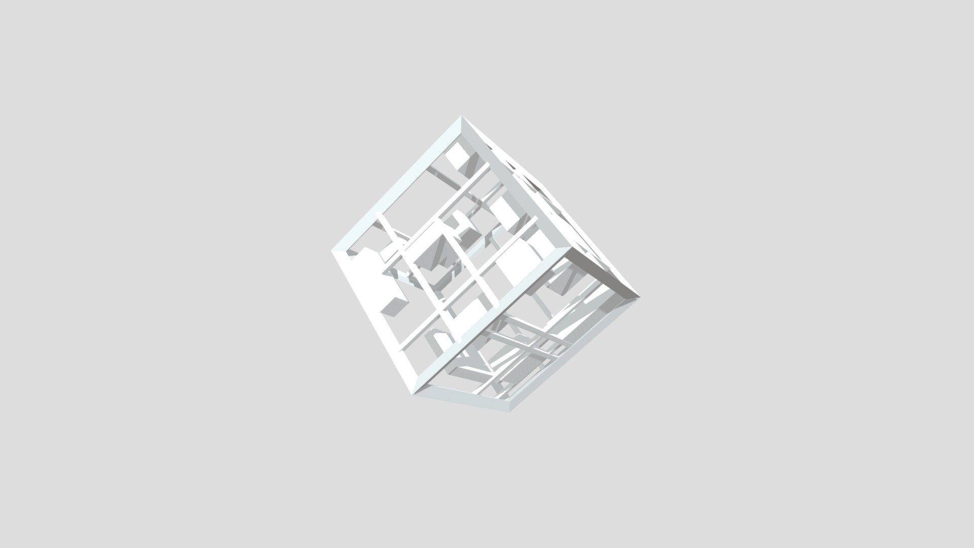 Mondrian - 3D model by Jupiter Mars Phoenix (@jupmarspho) [8b85409 ...