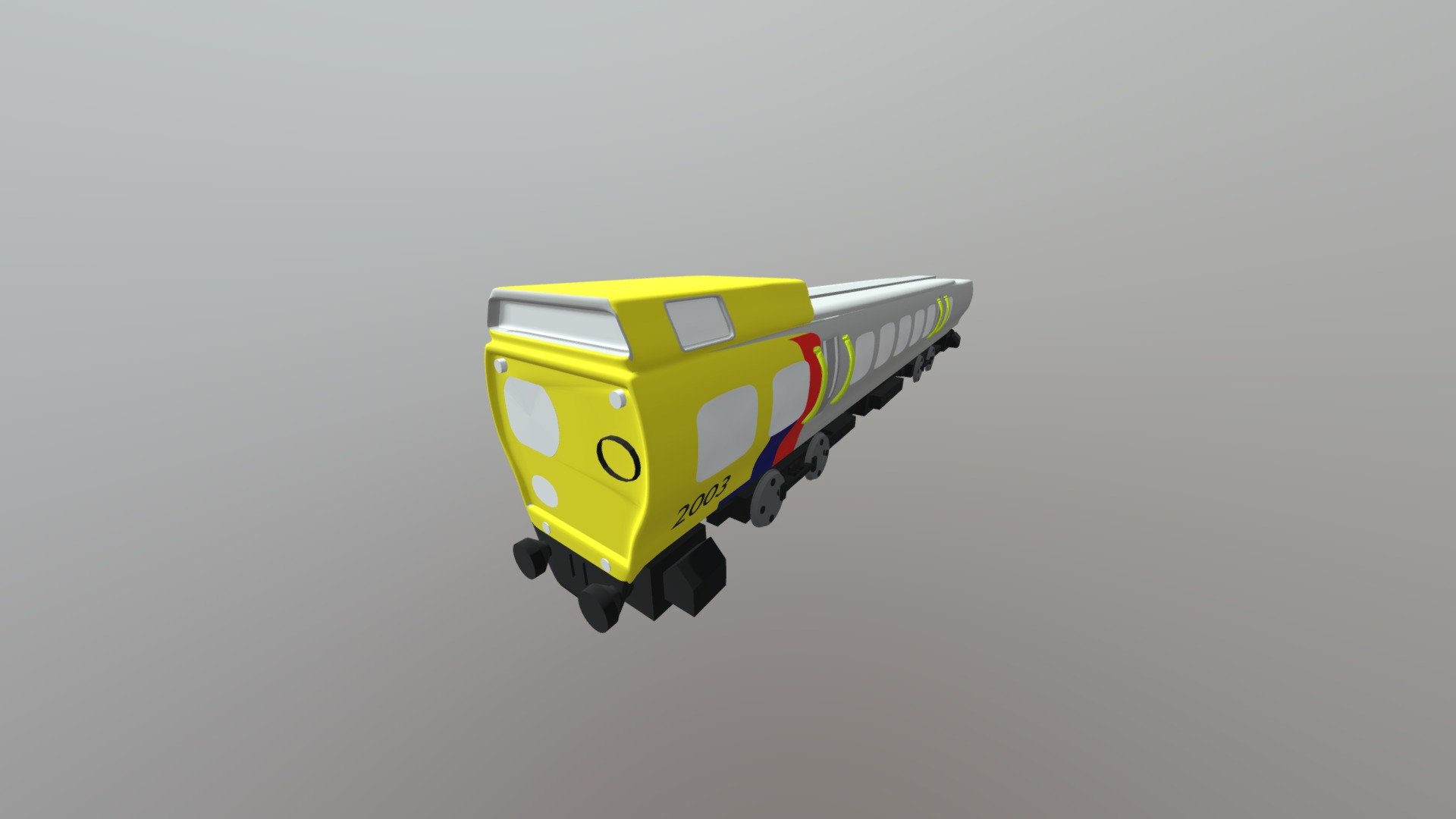 Adelaide Metro 2000 Class (Jumbo) Train - Download Free 3D model by ...