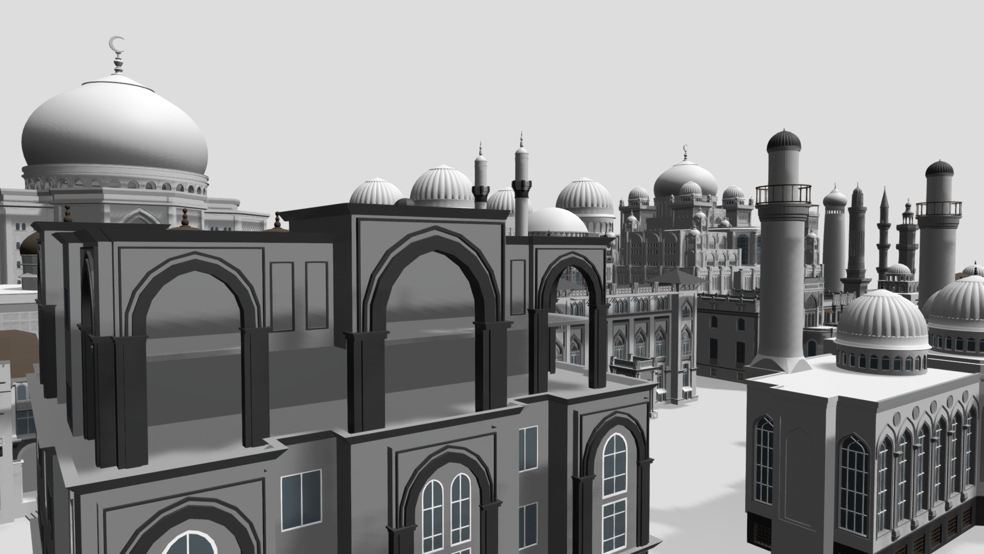 Middle East building - Buy Royalty Free 3D model by 7midaart [8b874be ...