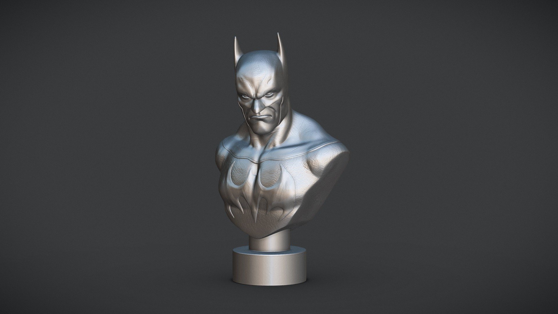 Batman Bust 3D Printable - Download Free 3D model by Murat Can ÜNAL ...