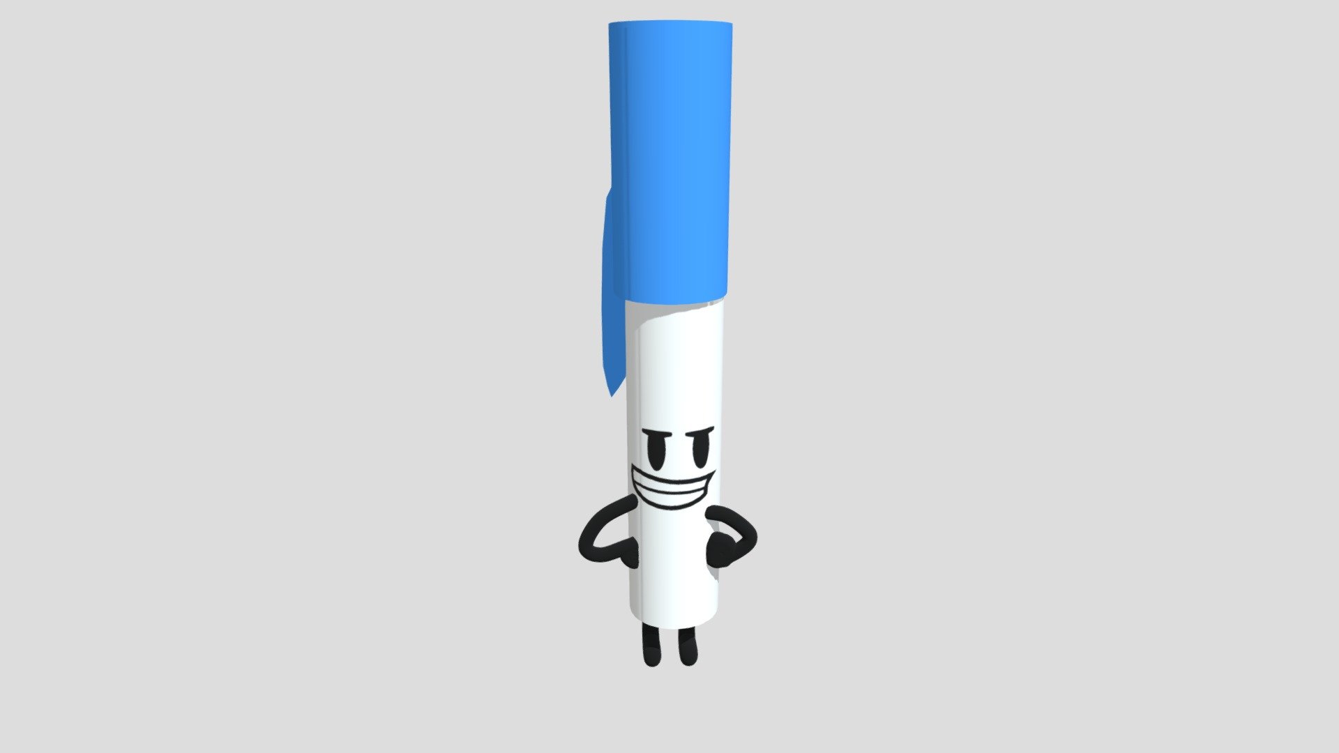 Pen from BFDI/BFB - 3D model by thayerx100isback (@ckvpk.sarah ...