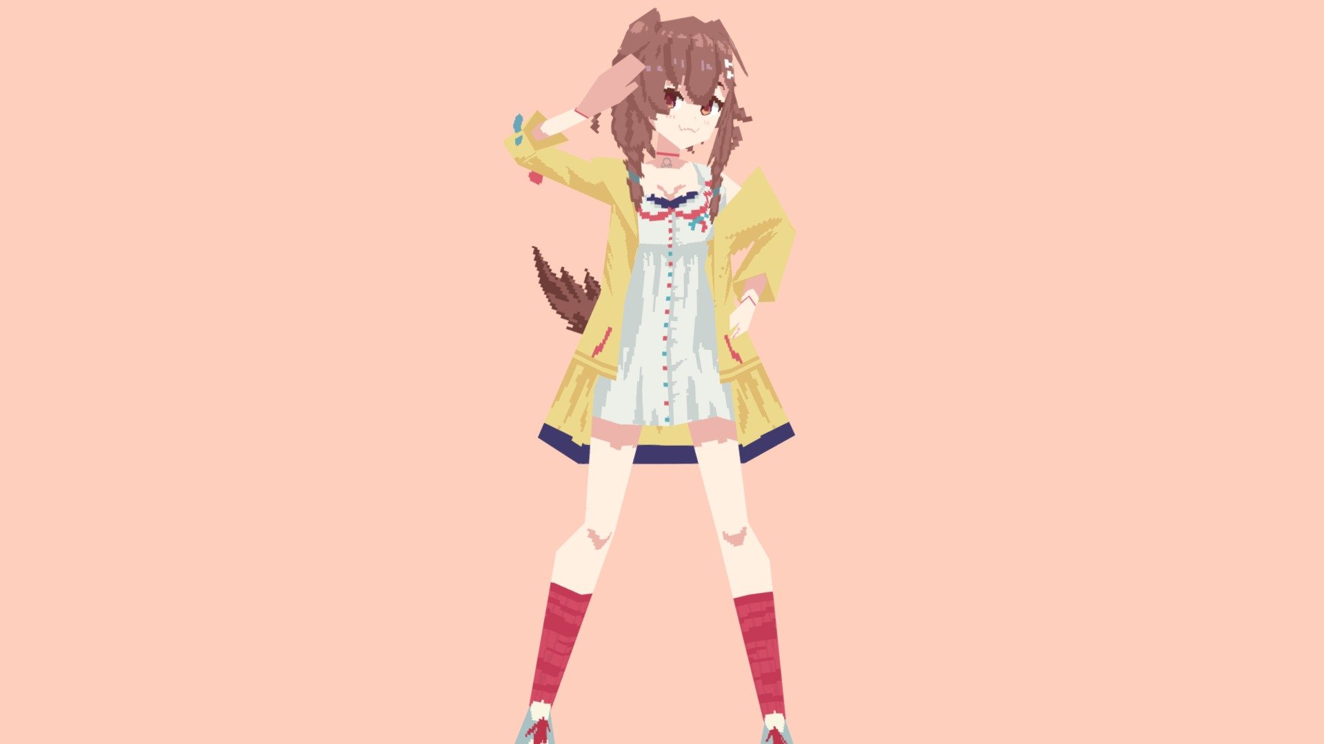 Inugami Korone (hololive) - Download Free 3D model by chained_tan (@ch ...