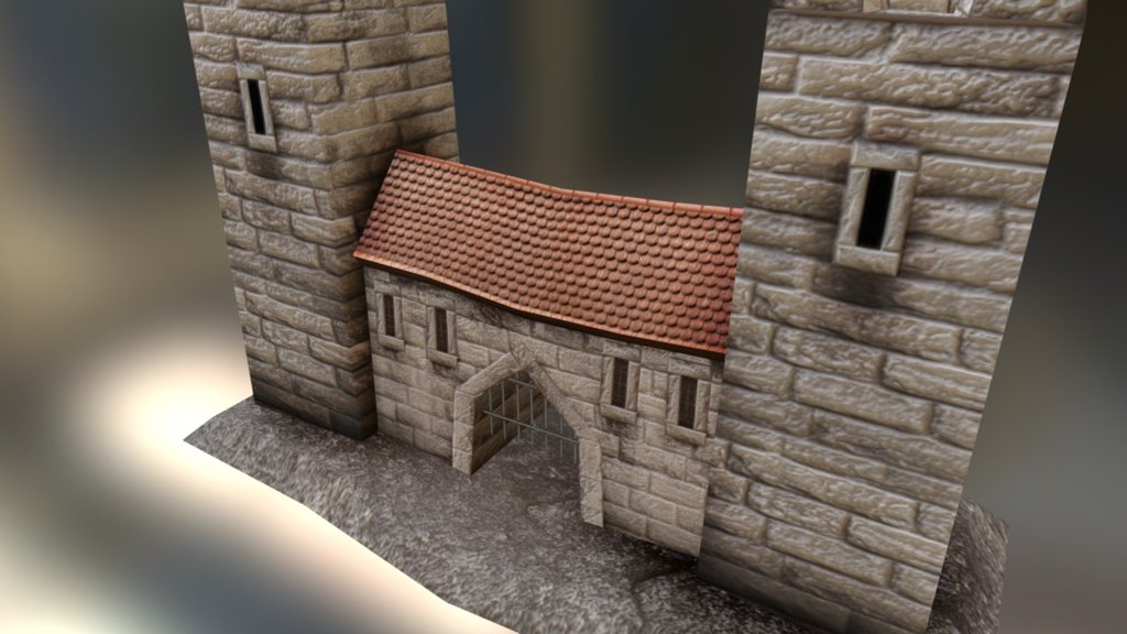 Gate - 3D model by Splodeman [8b8a465] - Sketchfab