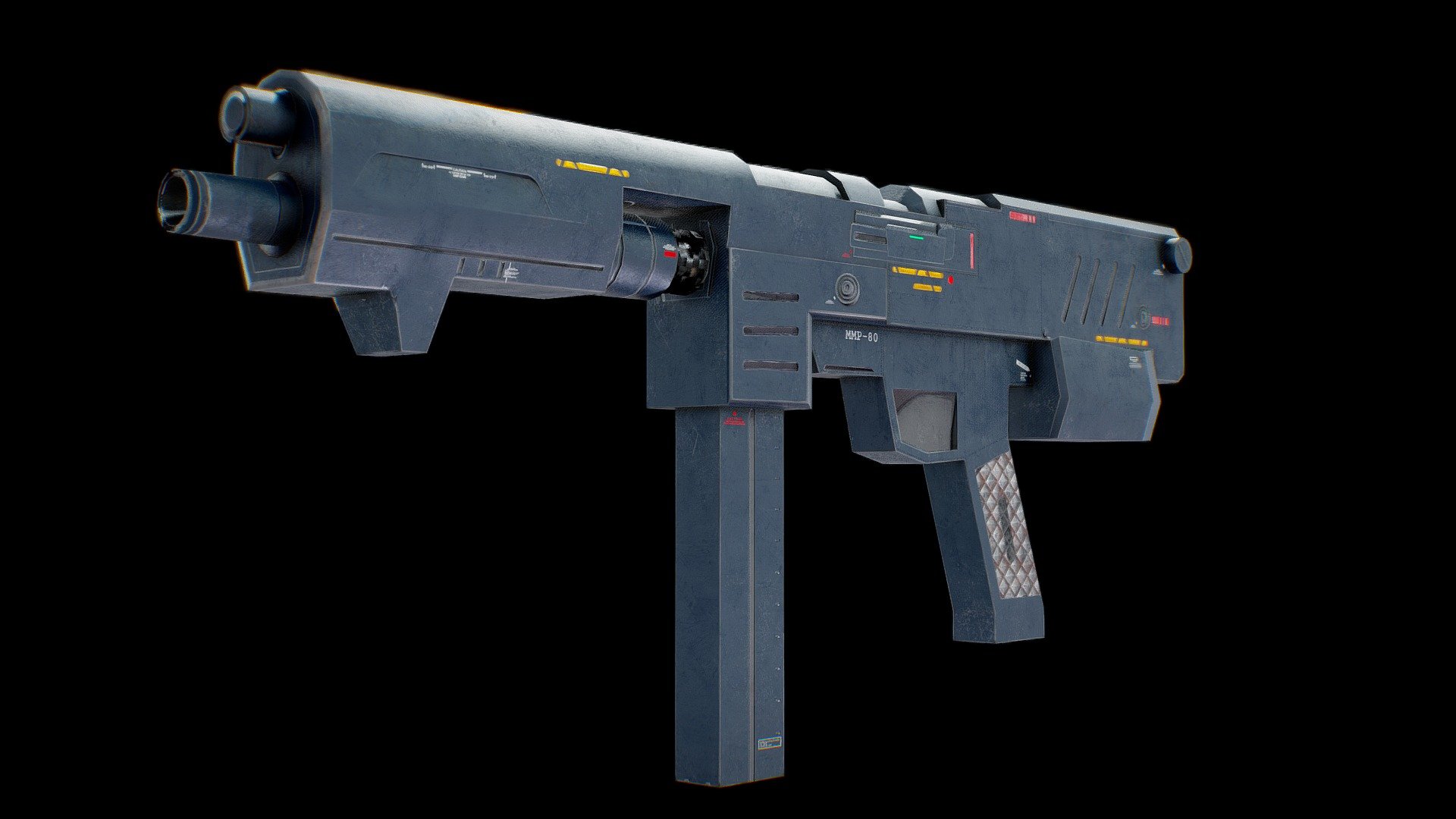 MMP-80 Zaku Machine Gun - 3D model by One Year War Mod (@hoi4oneyearwar ...