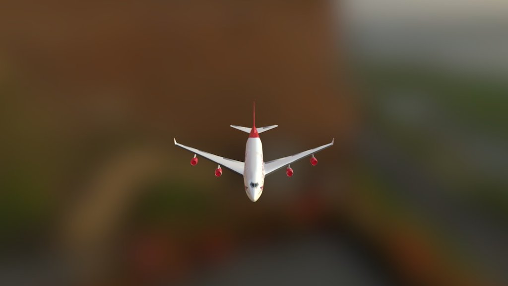 Boeing 747 - 3D model by James Morrison (@jamesmorrison) [8b8adef ...