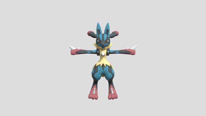 Lucario 3D models - Sketchfab
