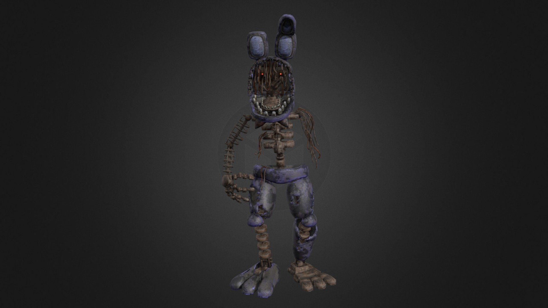 Ignited Bonnie HW [MODEL EDIT] - Download Free 3D model by Captain ...
