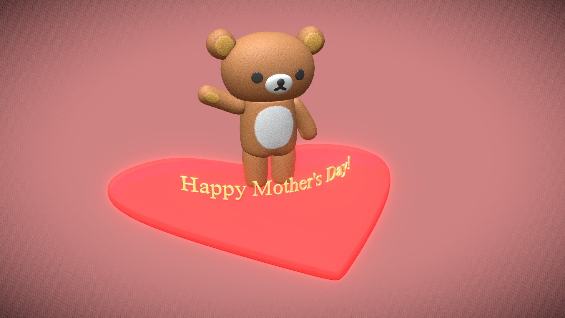Happy Mother's Day! - 3D model by Daniel Strickland ...