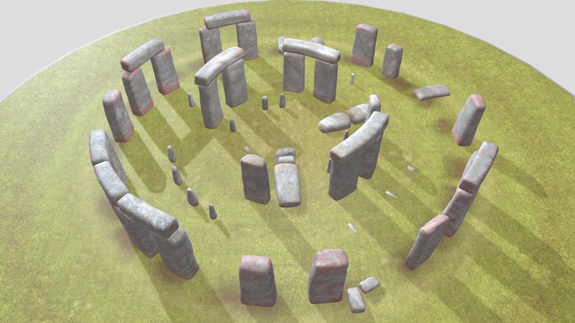 Stonehenge - 3D model by prof.minaudo [8b8fda1] - Sketchfab